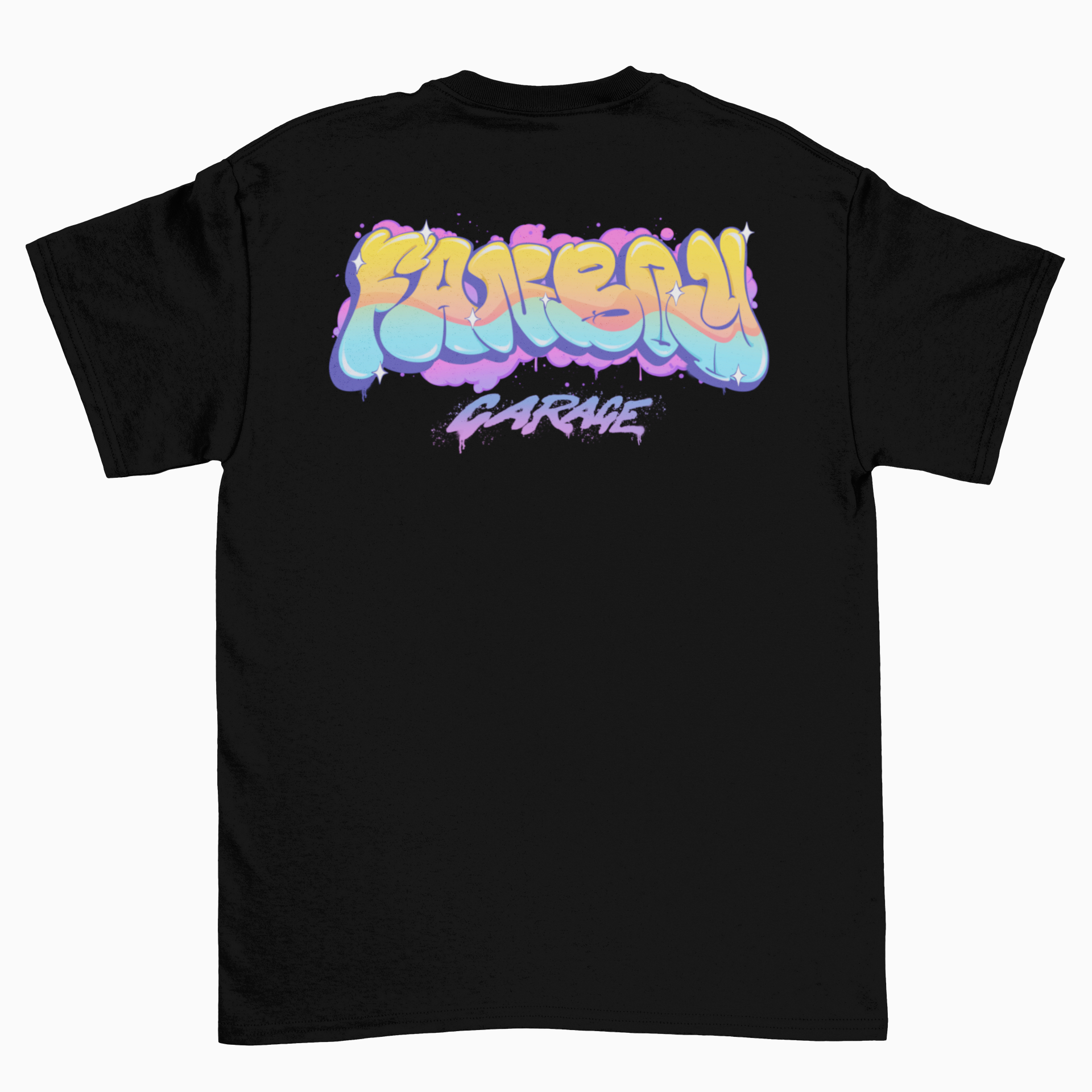 FBG Short Sleeve graffiti logo - Champion T-Shirt | www.fanboygarage.com